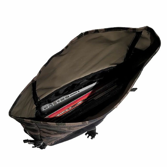DMC Technics Block Roll Top Bag (camo) at Juno Records.