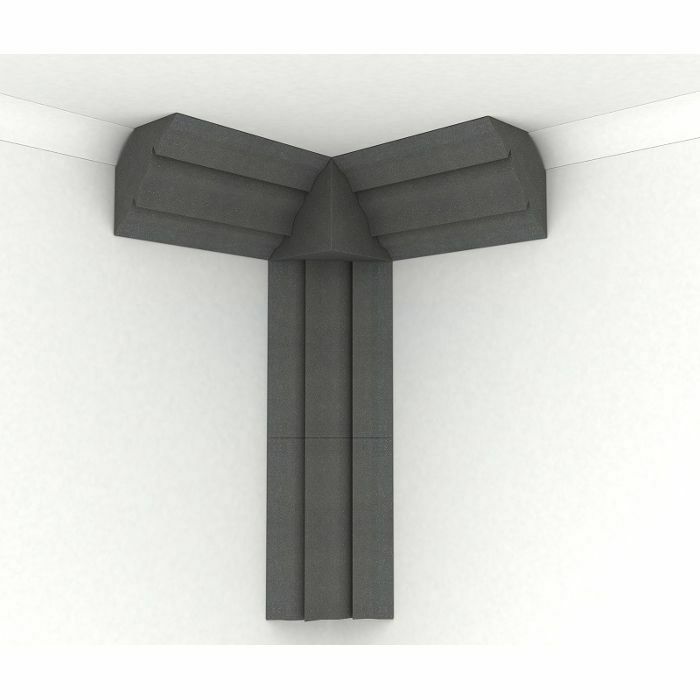 EQ Acoustics Project Corner Trap 30cm x 60cm Acoustic Foam Bass Trap ...