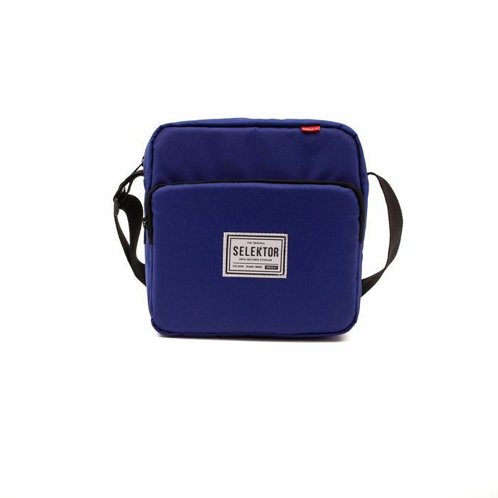 Selektor Crossbody Light Bag 7 Vinyl Record Bag 40 (blue) at Juno Records.