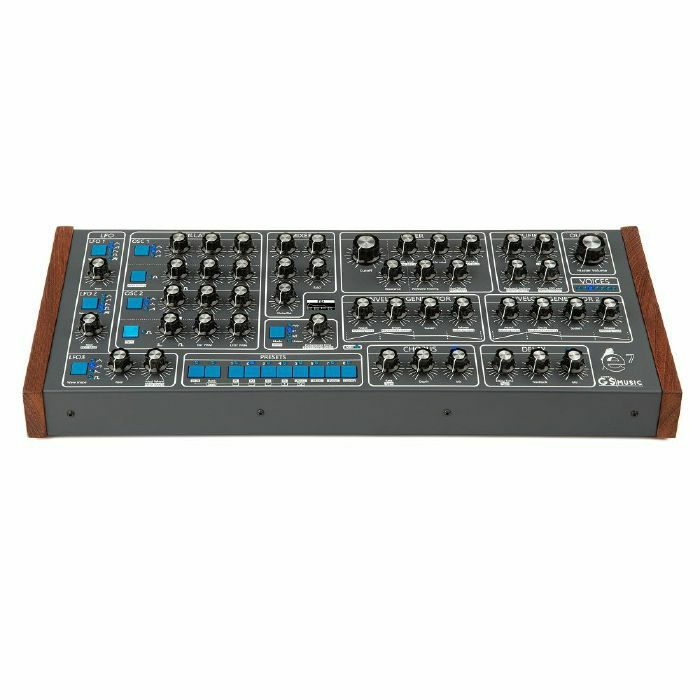 GS Music e7 Analogue Subtractive Synthesis Polyphonic Synthesiser (grey ...