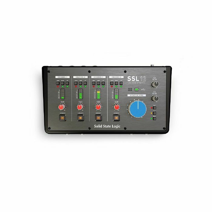 Solid State Logic SSL 12 12-In/8-Out USB & MIDI Audio Interface (B ...