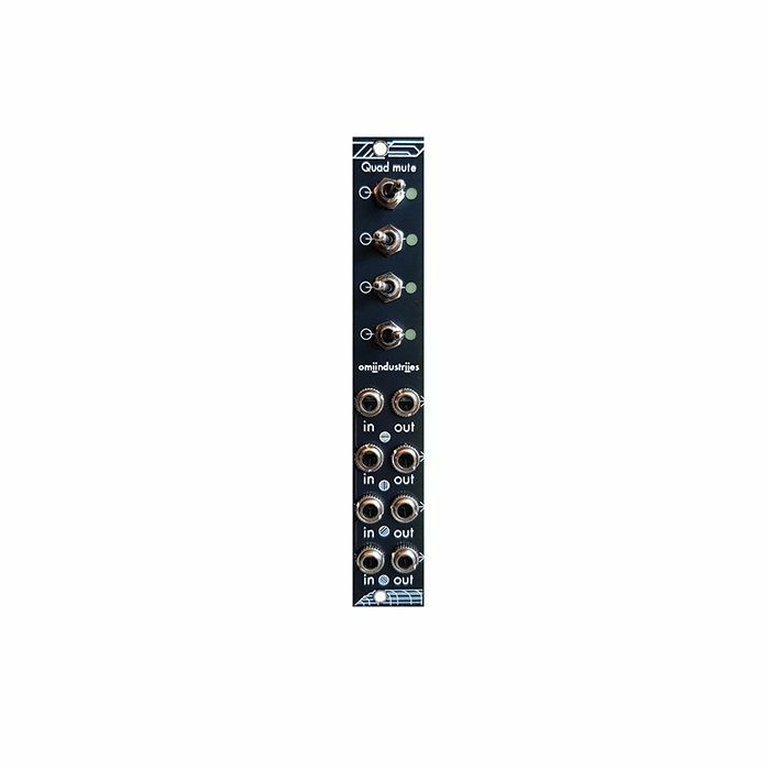 Omiindustriies Quad Mute 4-Channel Passive Mute Switch & Multiple ...