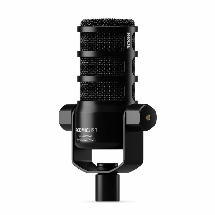 Rode PodMic USB Dynamic USB Microphone (black) at Juno Records.