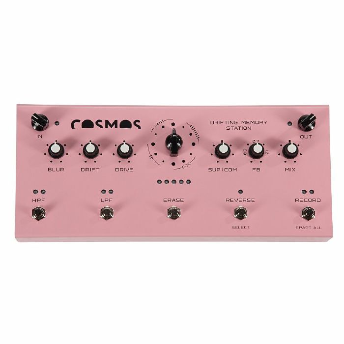 SoMa Laboratory Cosmos Drifting Memory Station Effects Pedal (pink) at ...