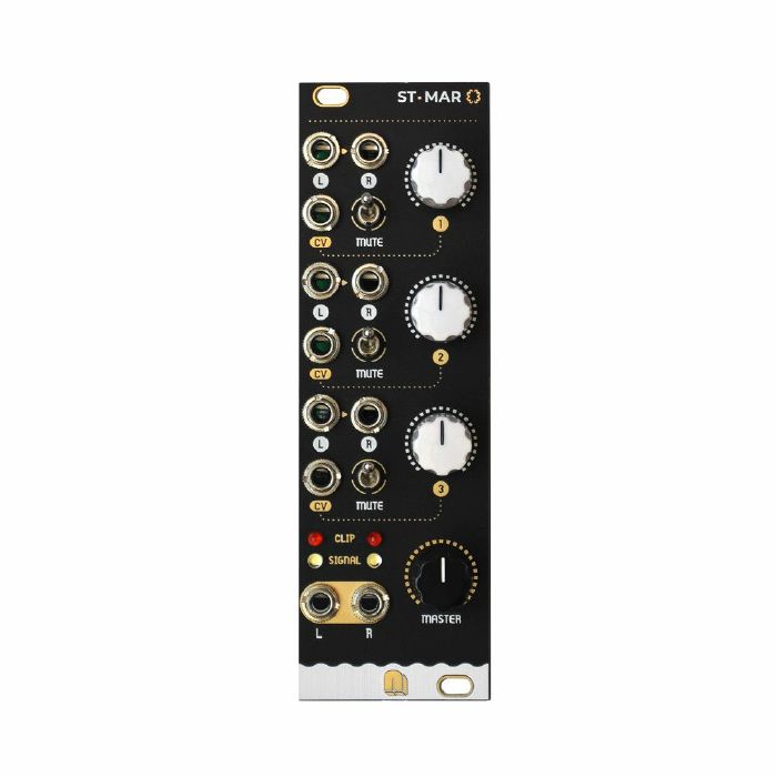 NANO Modules ST-MAR Analogue 3-Channel Stereo Mixer Module at Juno Records.