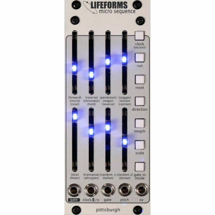 Pittsburgh Modular Lifeforms Micro Sequence 8 Step Programmable ...